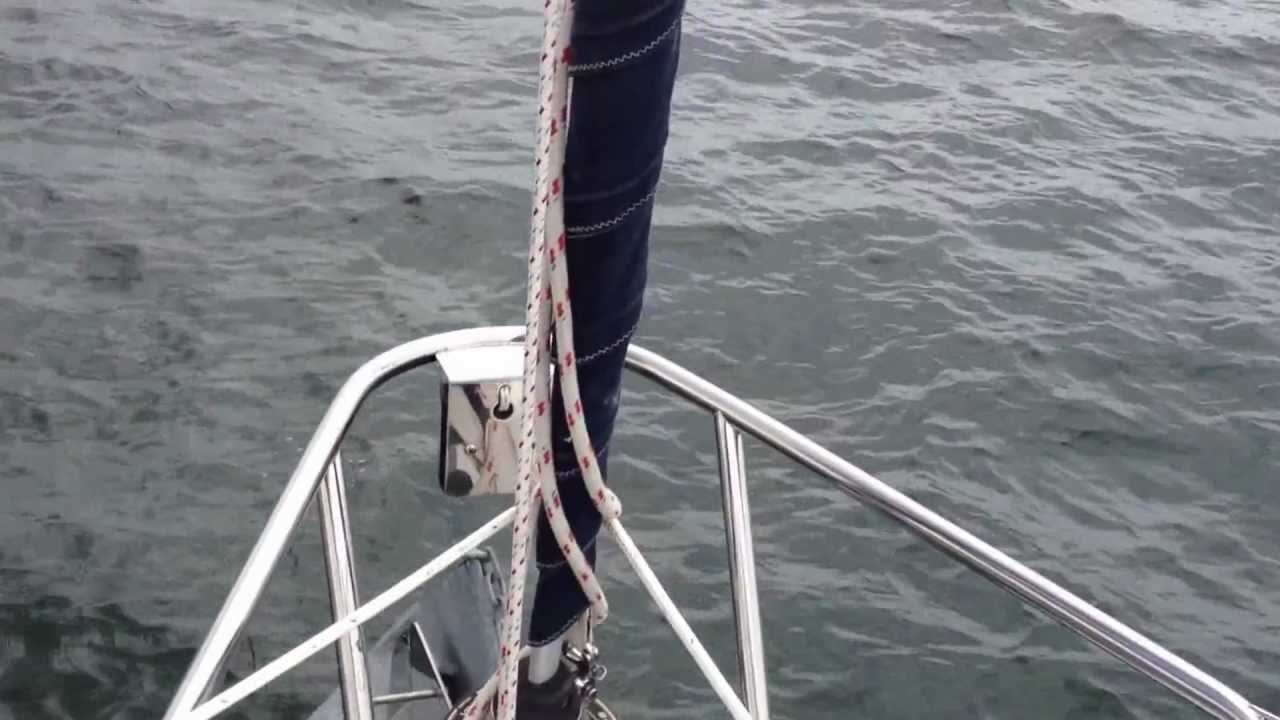 Rigging the Asymmetrical Sail - YouTube