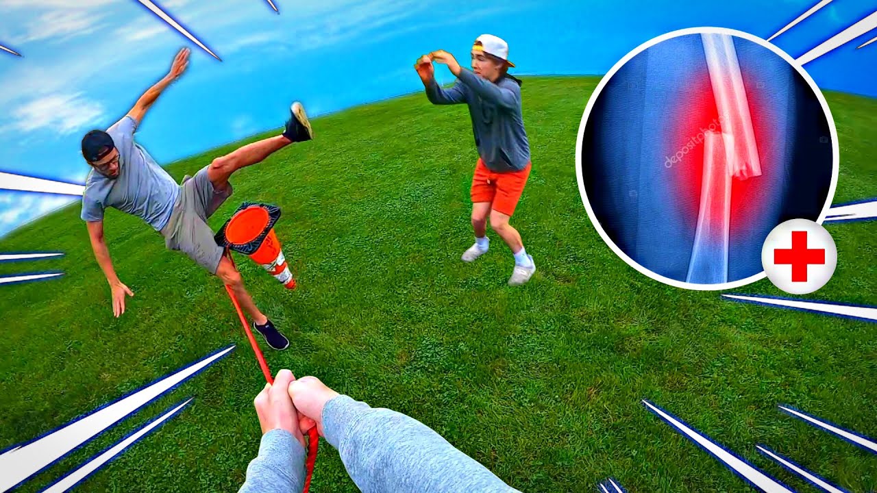 I ATTEMPTED THE TIKTOK ROPE CONE CHALLENGE AND.. - YouTube