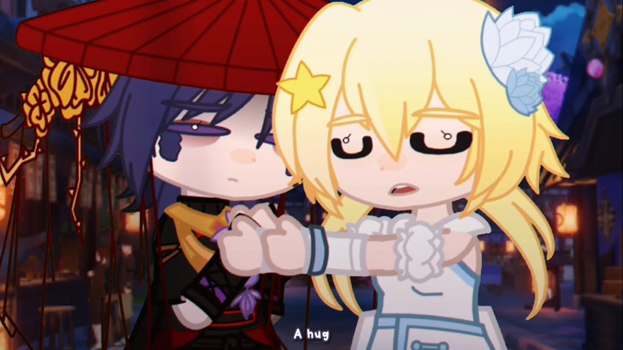 A Hug||Skit||Gacha Club||Genshin Impact - YouTube