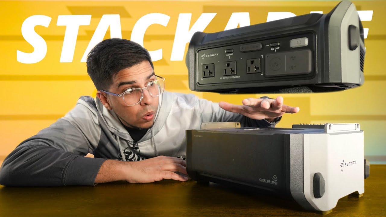 The STACKABLE Power Station from Segway! - YouTube