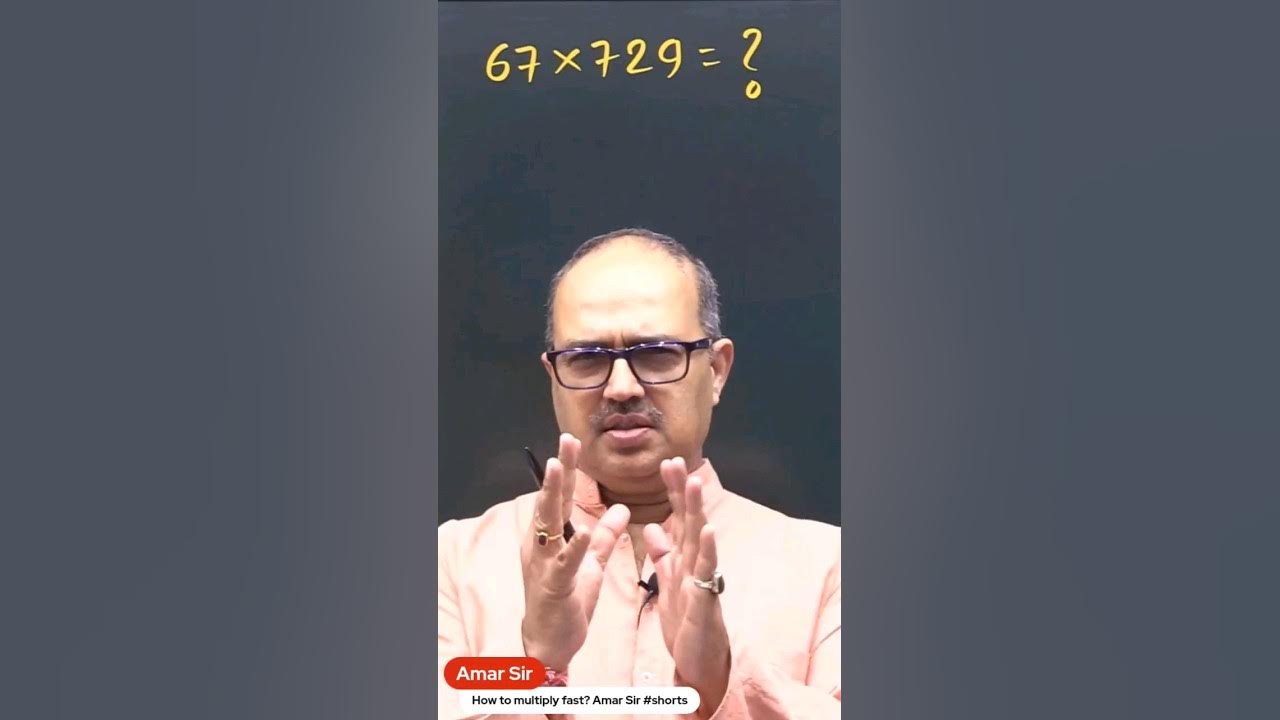 How To Multiply Fast Amar Sir shorts YouTube how-to-multiply-fast-amar-sir-shorts-youtube