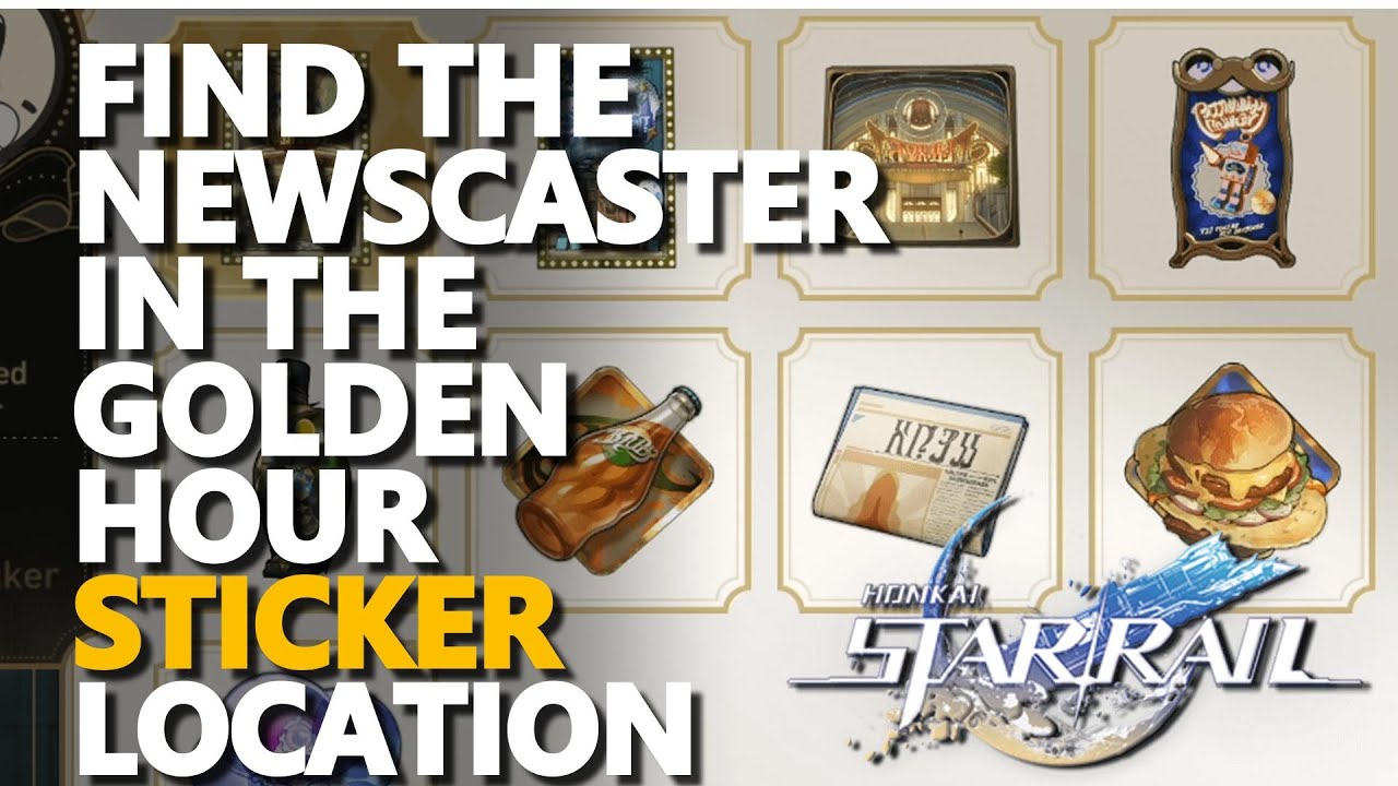 Find the newscaster in the Golden Hour Honkai Star Rail - YouTube