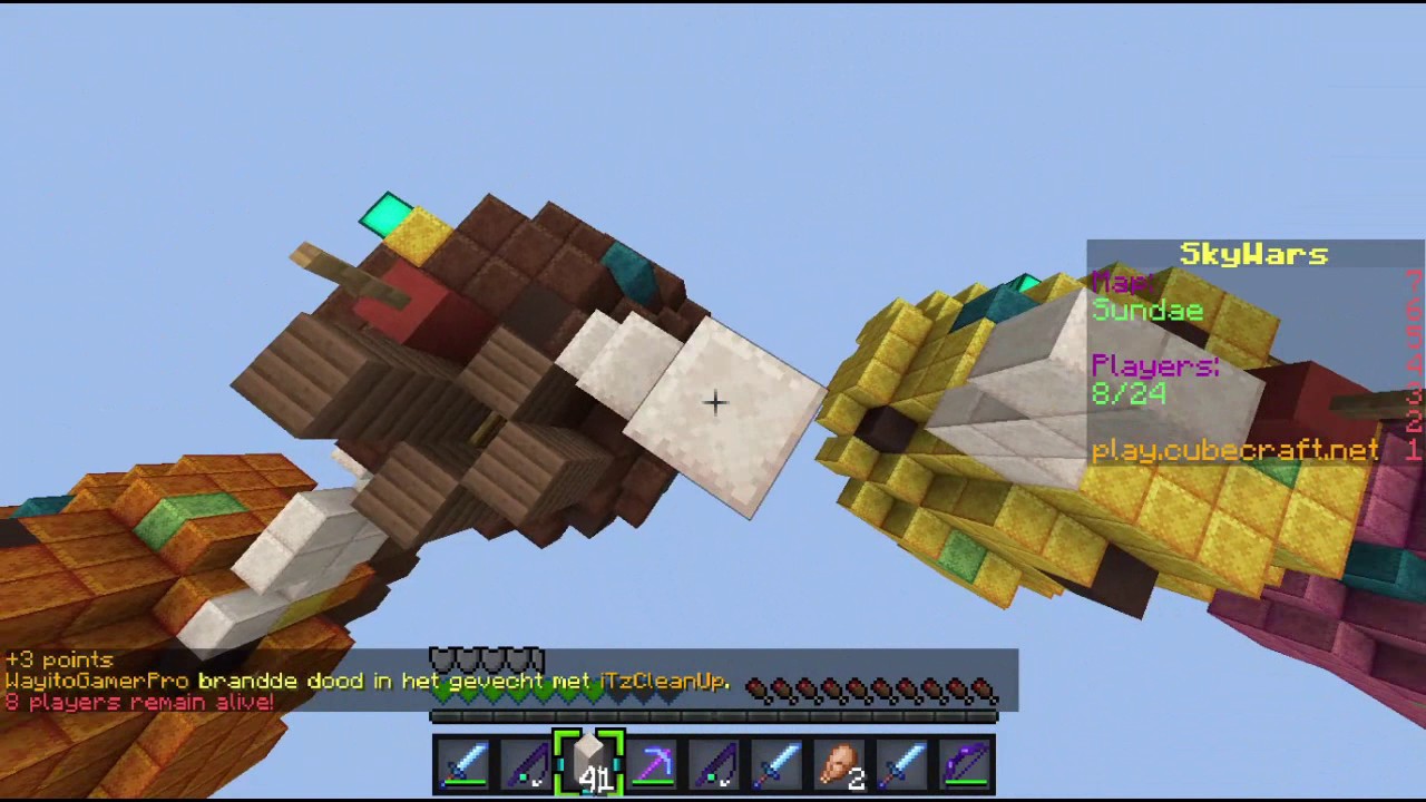 SkyWars #1 Cubecraft - YouTube