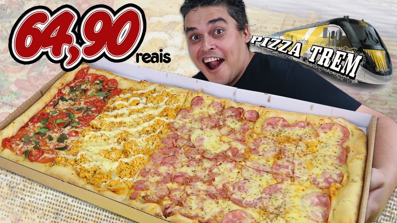 PIZZA BOA e BARATA - Pizza Trem - YouTube