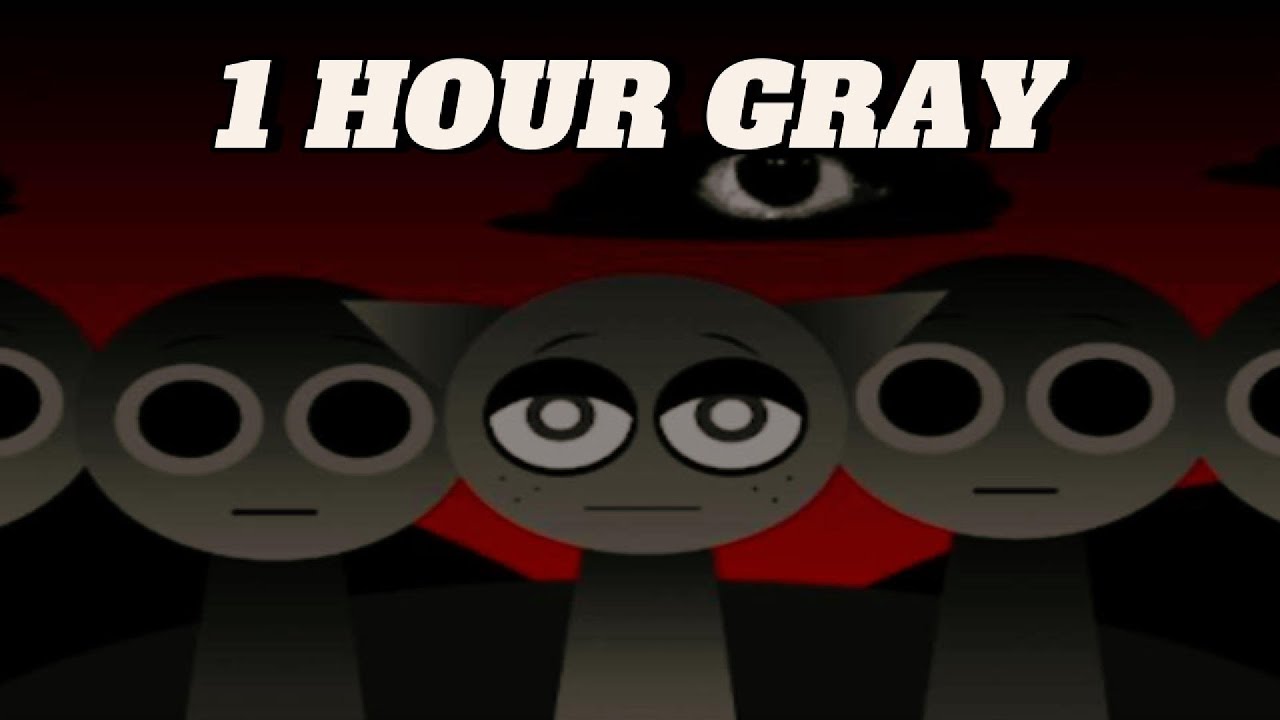 Sprunki Gray Phase 2 Sound 1 hour | Horror Mod Full Video - YouTube