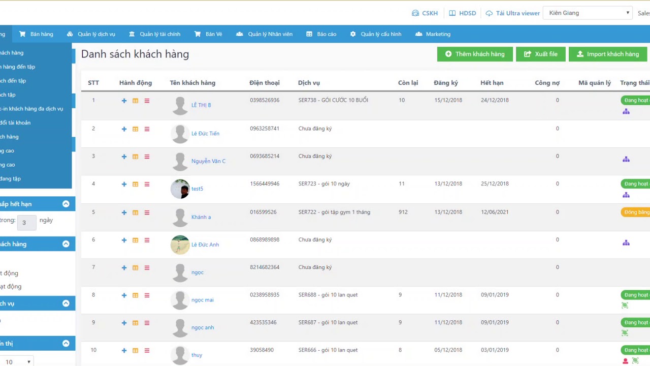 CHỨC NĂNG QUẢN LÝ HỘI VIÊN - Phần mềm TimeSoft - YouTube