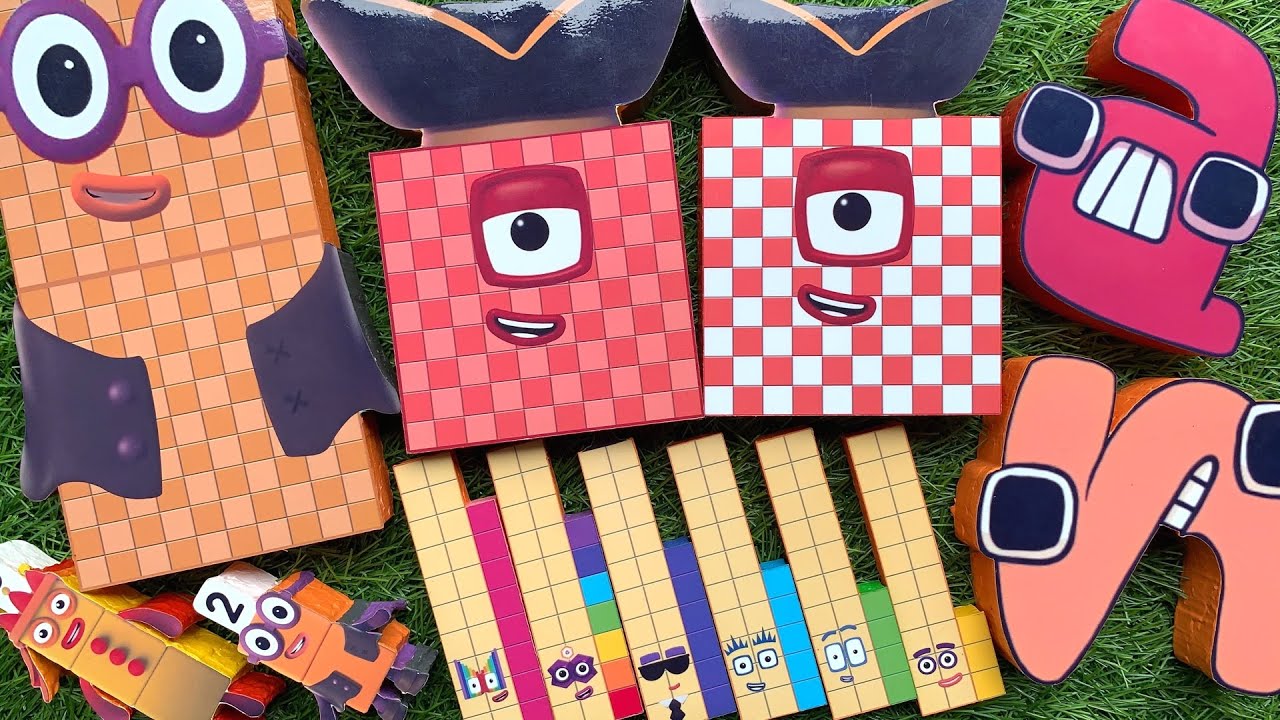 Looking for Numberblocks NEW 558 Puzzle Tetris Space ASMR ...