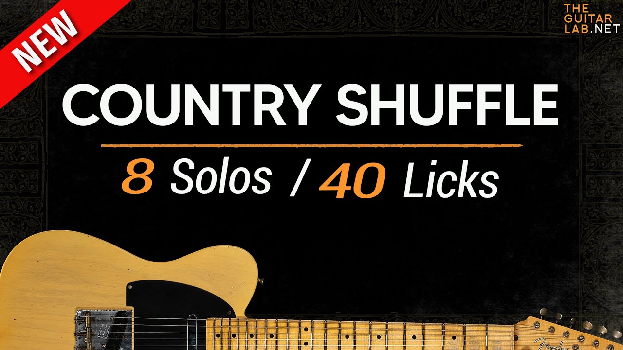 Country Shuffle Guitar Licks : 8 Solos / 40 Licks (Course Preview ...
