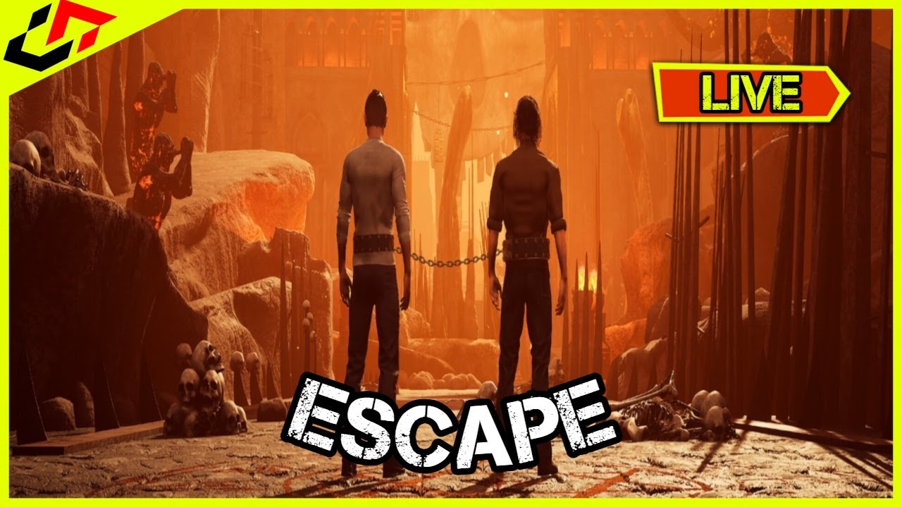 Chained Together LIVE! - We Escape or WE RAGE! - YouTube