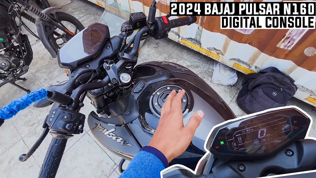 Finally! 2024 Bajaj Pulsar N160 Launch with LCD Console | Pulsar N160 ...