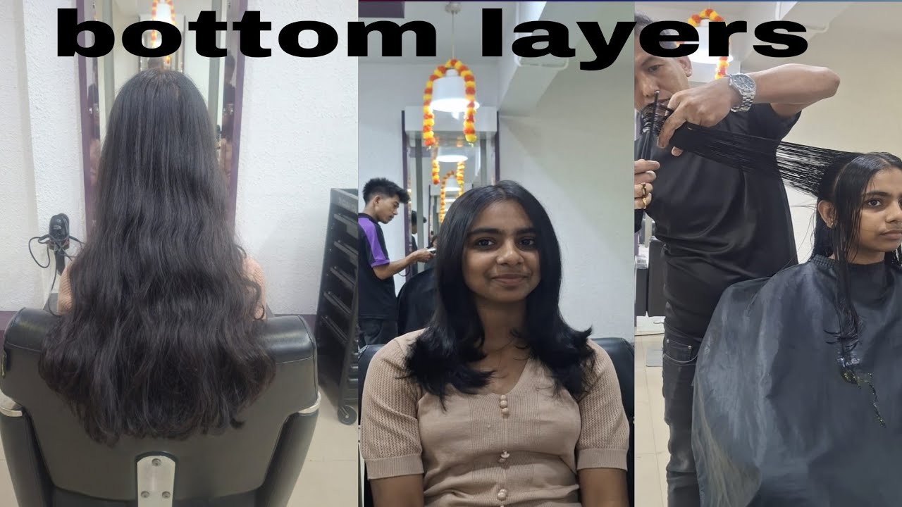 Crazy Bottom Layers Haircut Trends in 2025? - YouTube