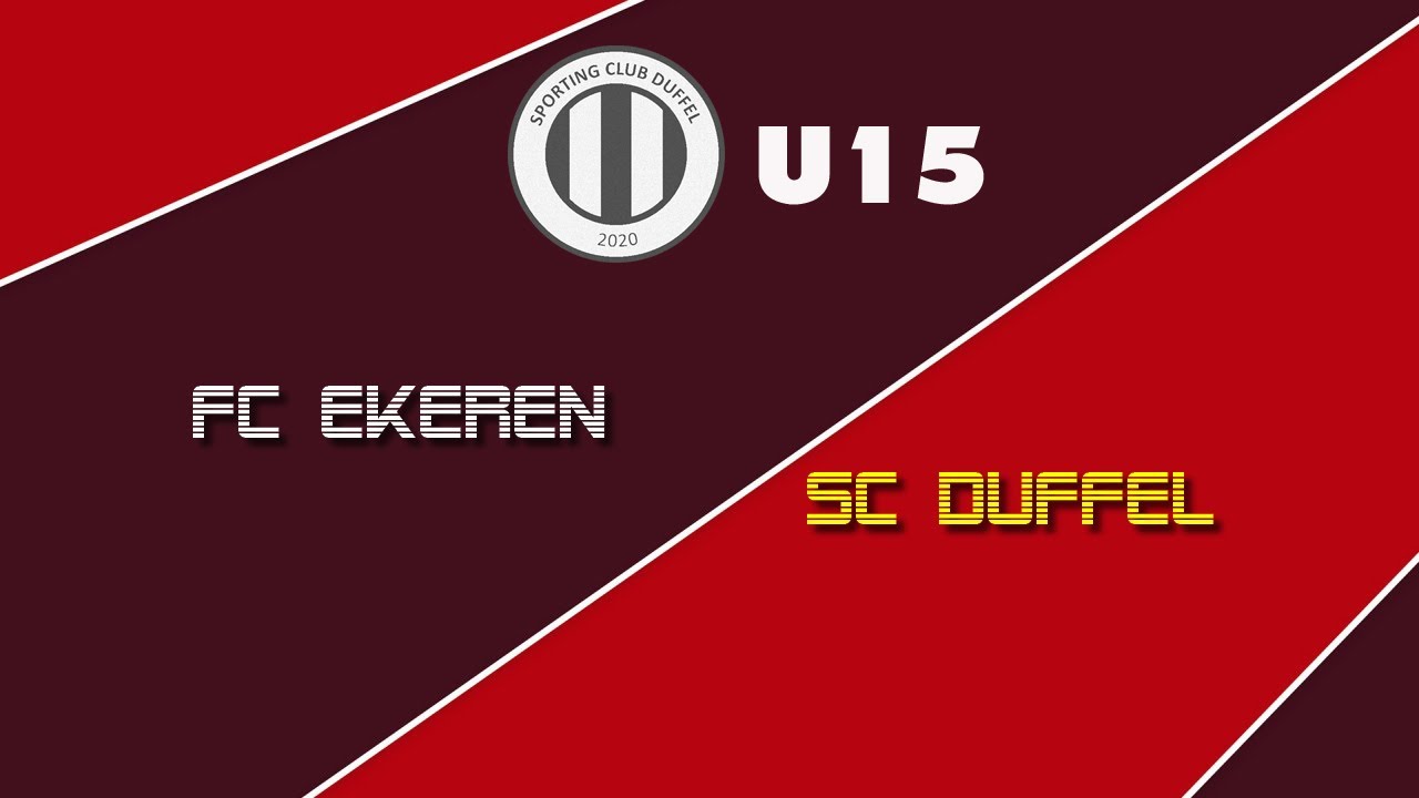 FC Ekeren SC Duffel - YouTube
