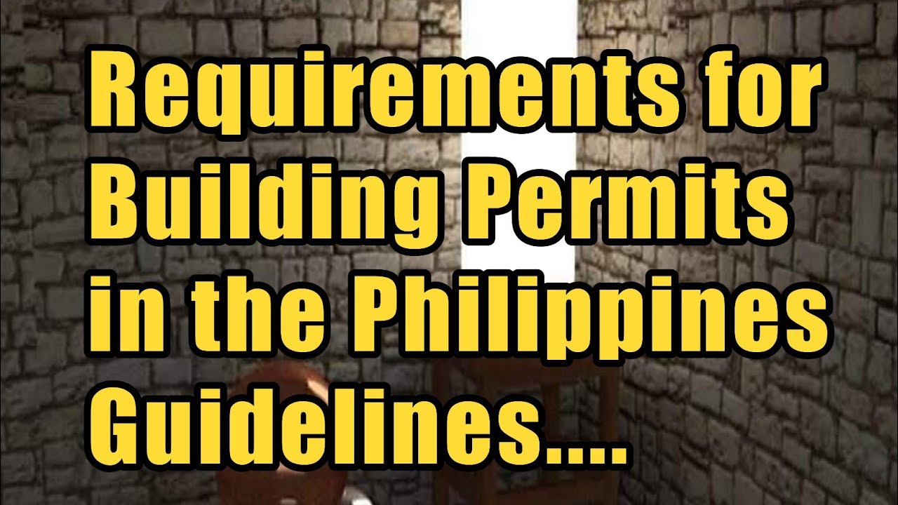 Building Permits Requirements for your #Dreamhouse in the Philippines ...