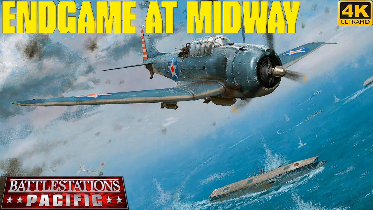 ENDGAME AT MIDWAY | Battlestations Pacific/Midway Remastered Mod - YouTube