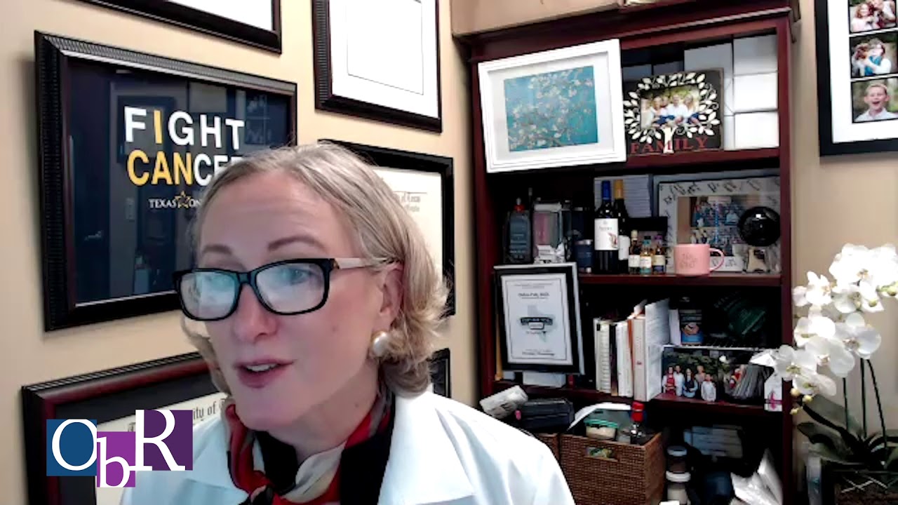 Debra Patt, MD, PhD, MBA, comments on findings from the KEYNOTE-355 ...