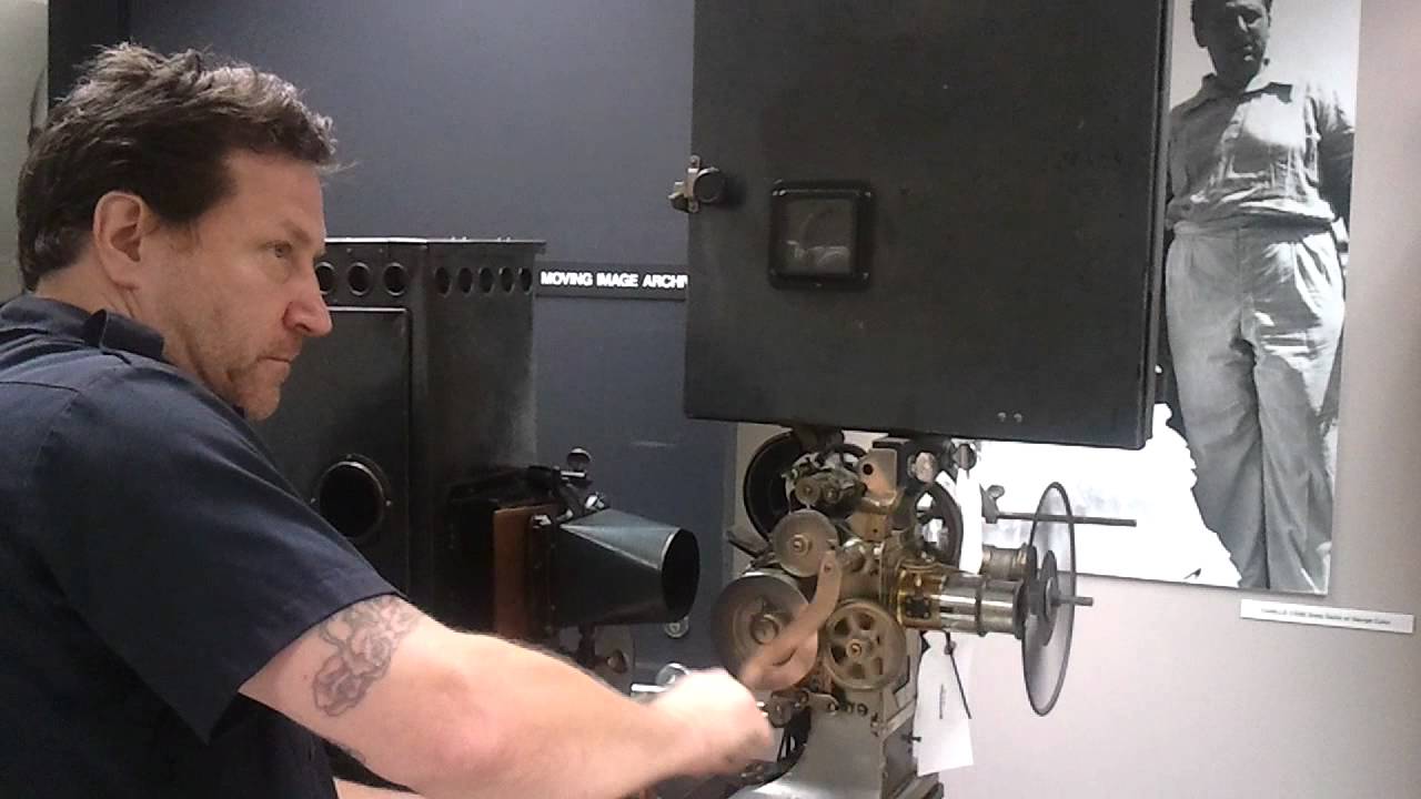 Powers 6A 35mm Silent Projector - YouTube