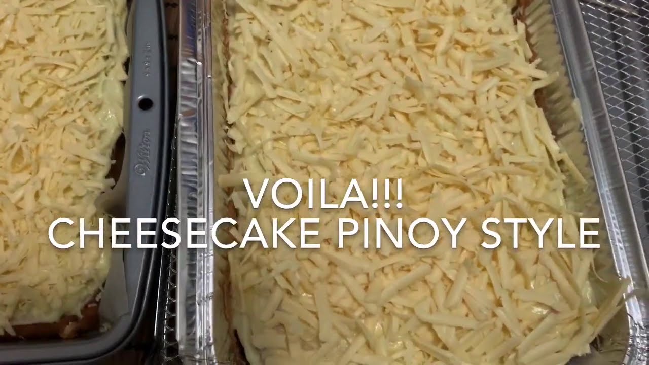 Cheesecake Pinoy Style - YouTube