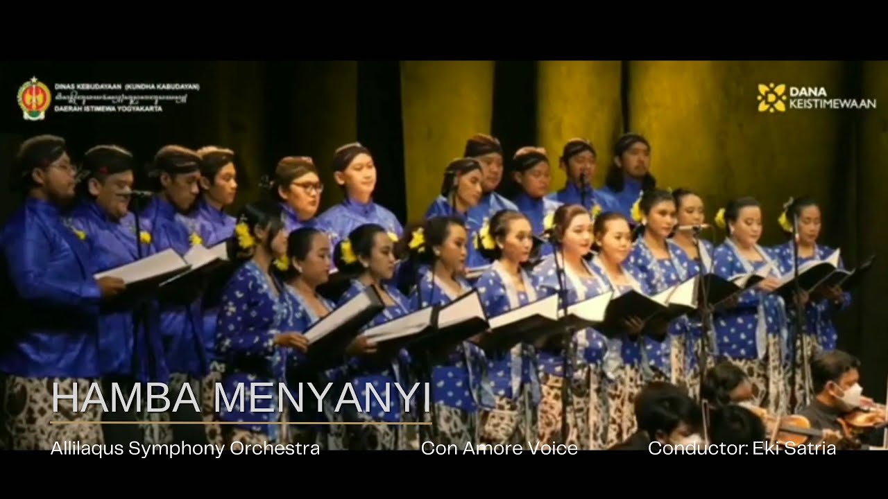 Hamba Menyanyi - [Orkestra & Paduan Suara] Ciptaan R. Sutedjo - YouTube
