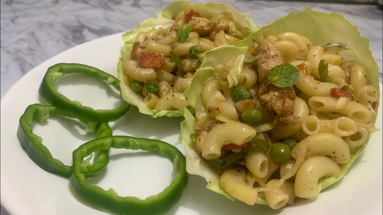 Resturent Style Chicken Macronies Pockets Recipe Or Chicken Macronies ...