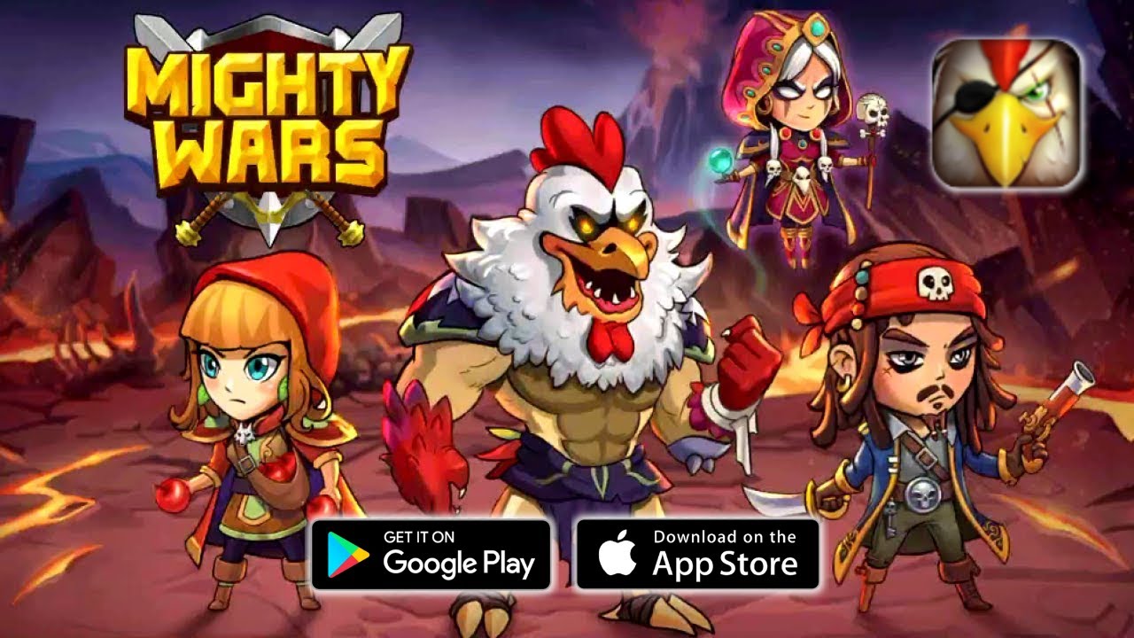 Mighty Wars : AFK clash Gameplay (by Relic Bit) | (Android/iOS Card ...