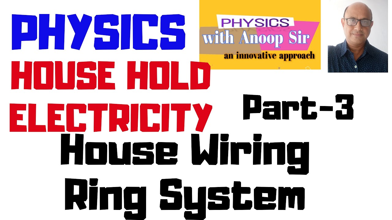 PHYSICS CLASS 10...House Hold Current- Part- 3,,..Ring system of house ...