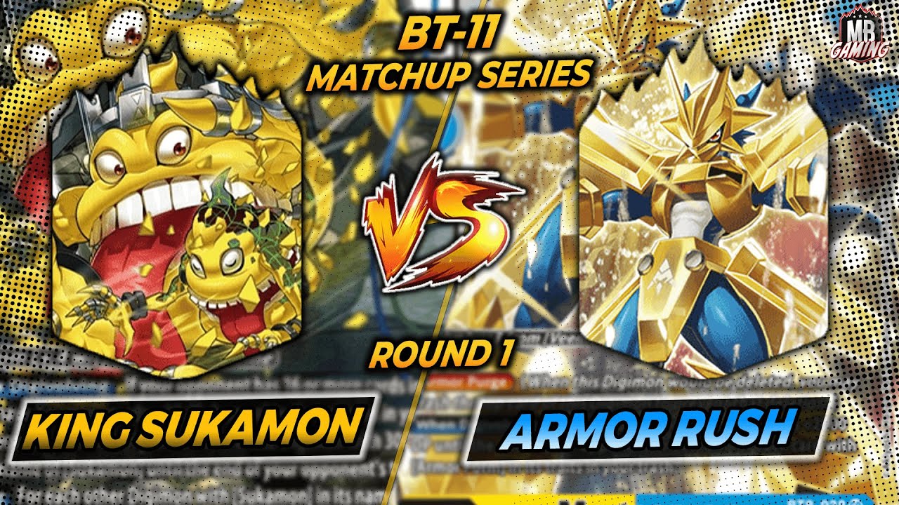 Kingsukamon VS Armor Rush | Episode 4 | Digimon Card Game: BT-11 Round 1! - YouTube
