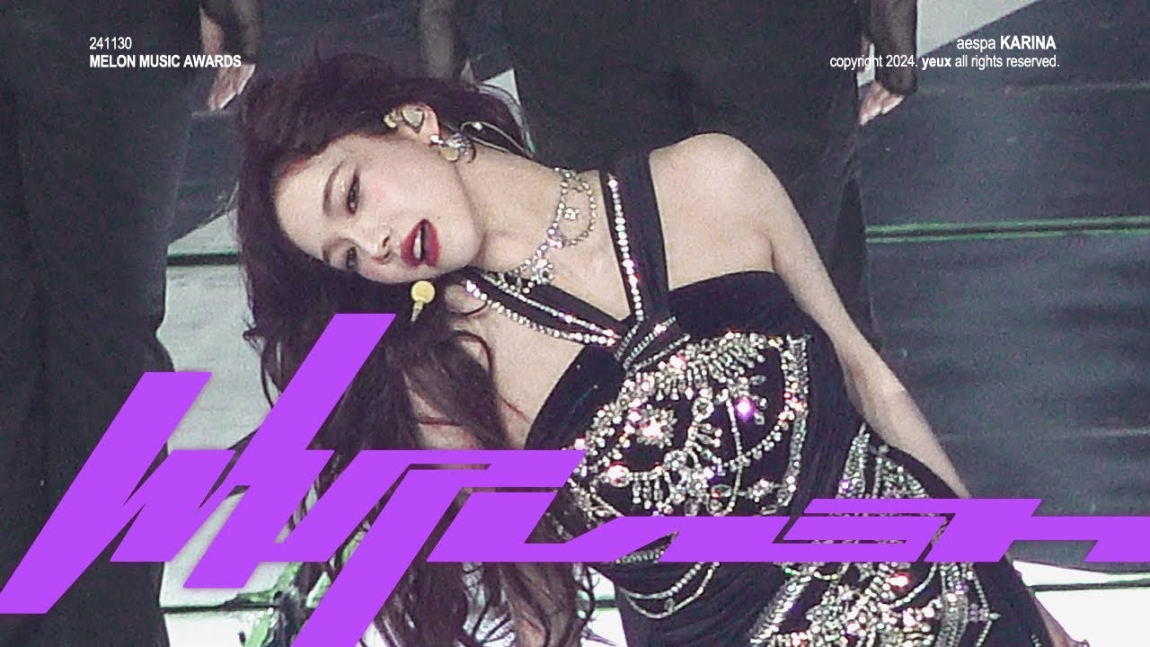 [4K] 241130 MMA2024 'Whiplash' │ aespa KARINA(에스파 카리나) fancam - YouTube
