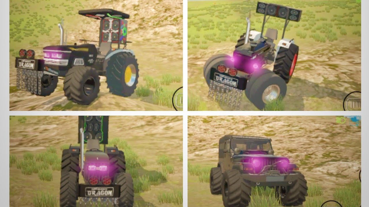 All tractor modify🤯|| Indian tractor simulator3D|| new update 🤯|| All ...