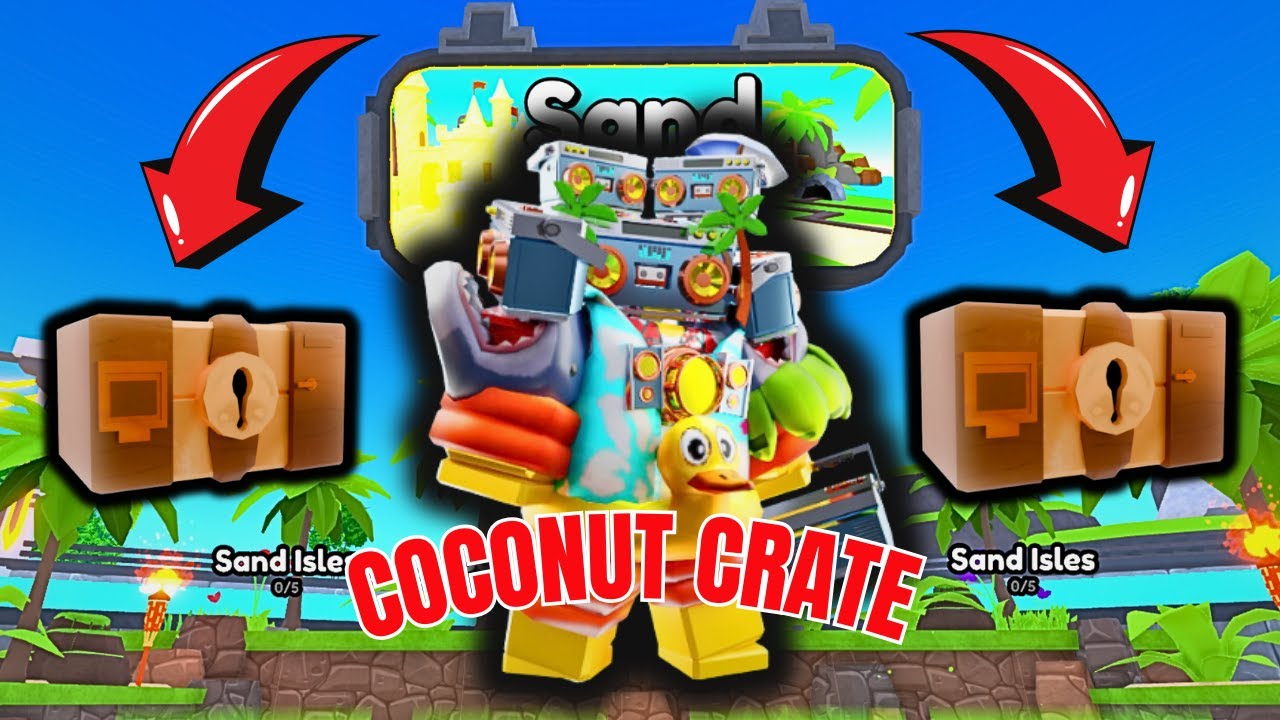 ME AND MY DAD GOT COCONUT CRATE IN TOILET TOWER DEFENSE 🔥🔥 - YouTube