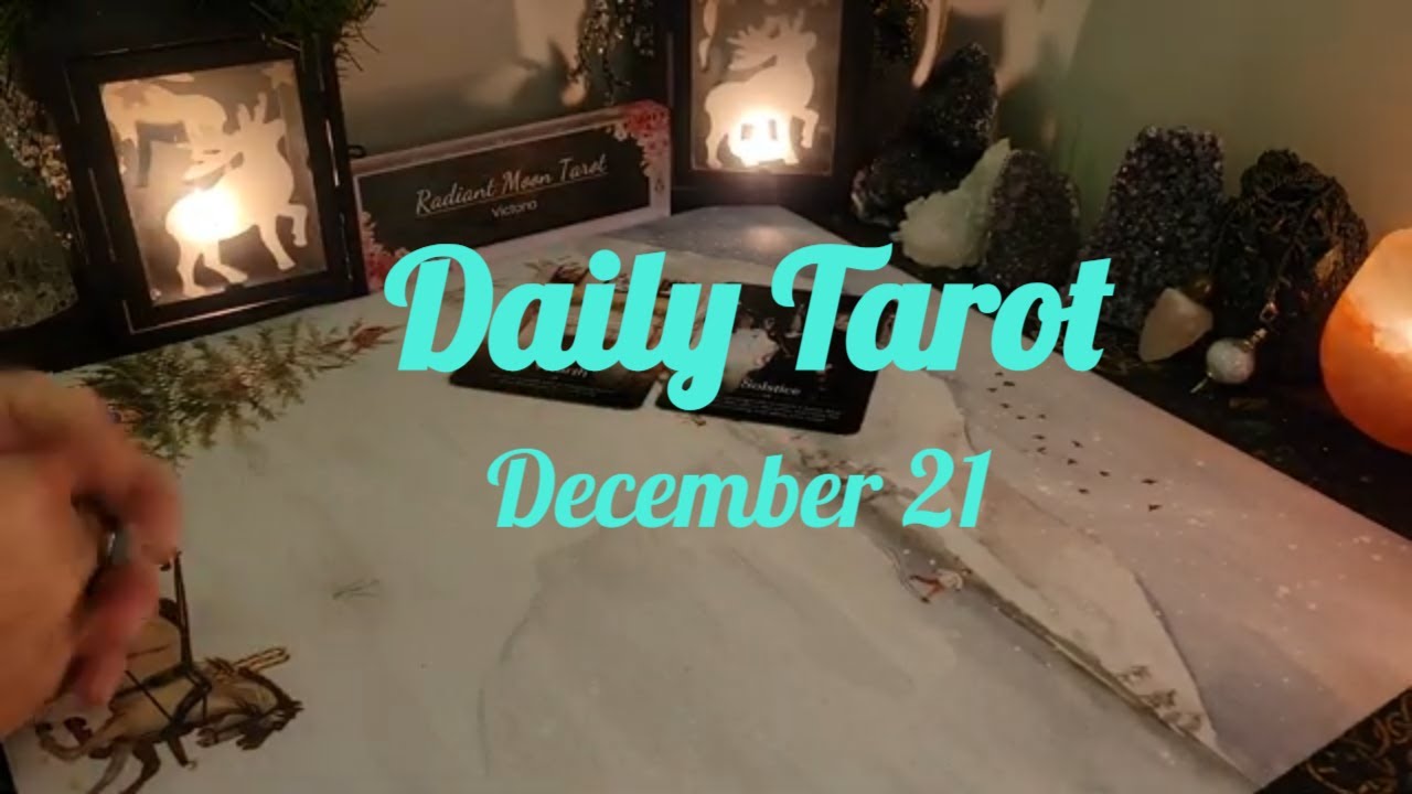 Celebrate & Welcome Yule! Winter Solstice! ~Daily Tarot December 21 ...