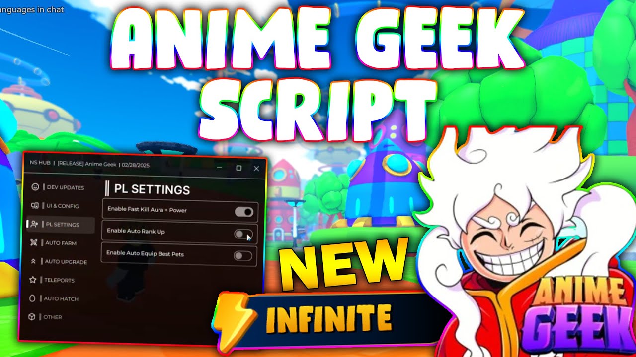 *NEW* Anime Geek Script (PASTEBIN 2025) ( FAST KILL AURA/POWER , AUTO ...