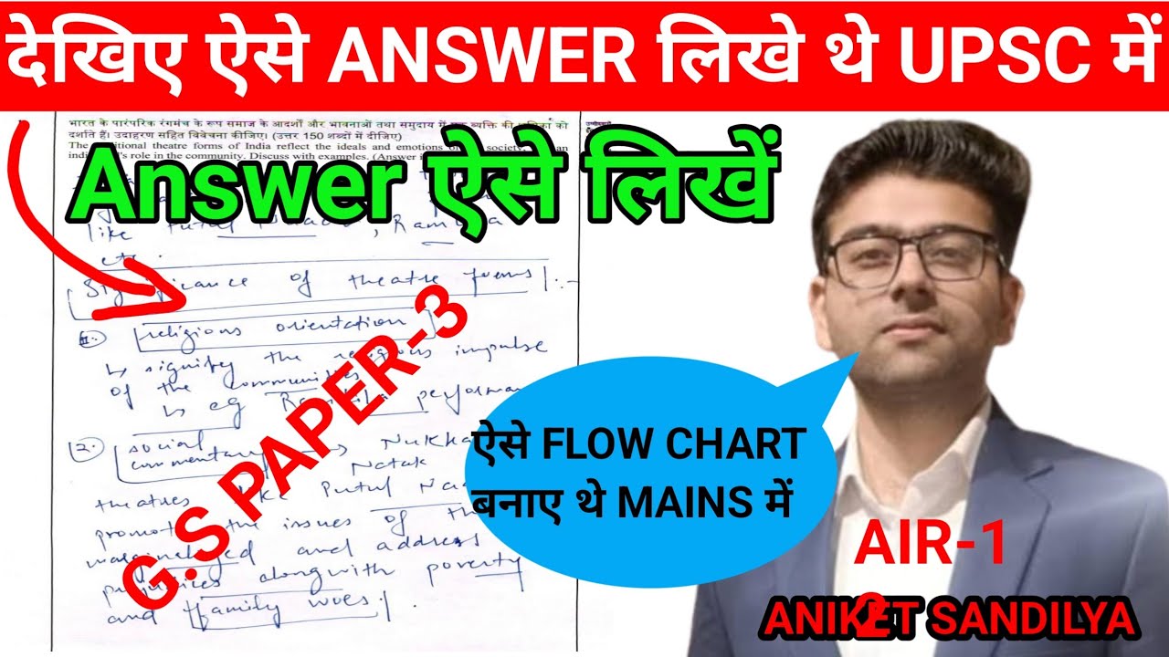 Secrets of UPSC CSE-2023 | Aniket Sandilya Reveals | Aniket Sandilya ...
