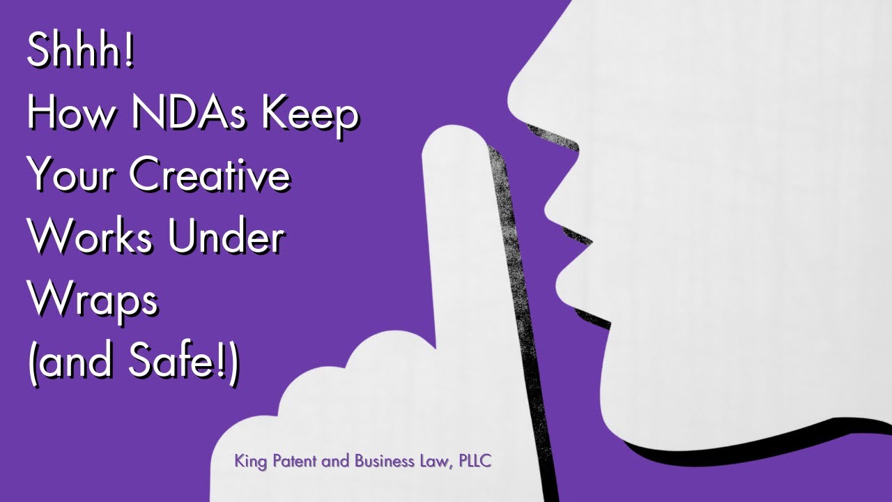 Shhh How NDAs Keep Your Creative Works Under Wraps and Safe - YouTube