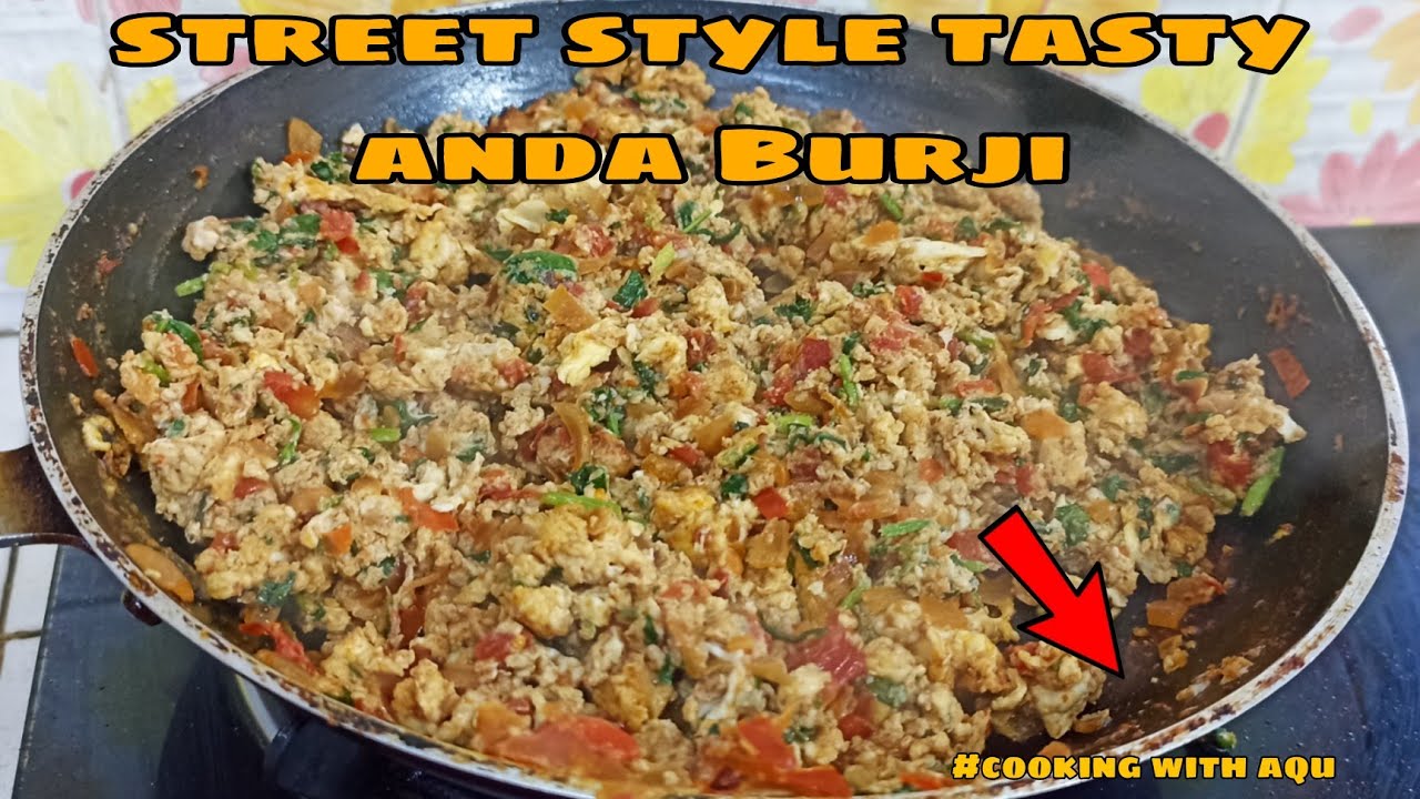 Anda Burji Indian Street Food 😋 || Egg Burji Recipe 😋 ...