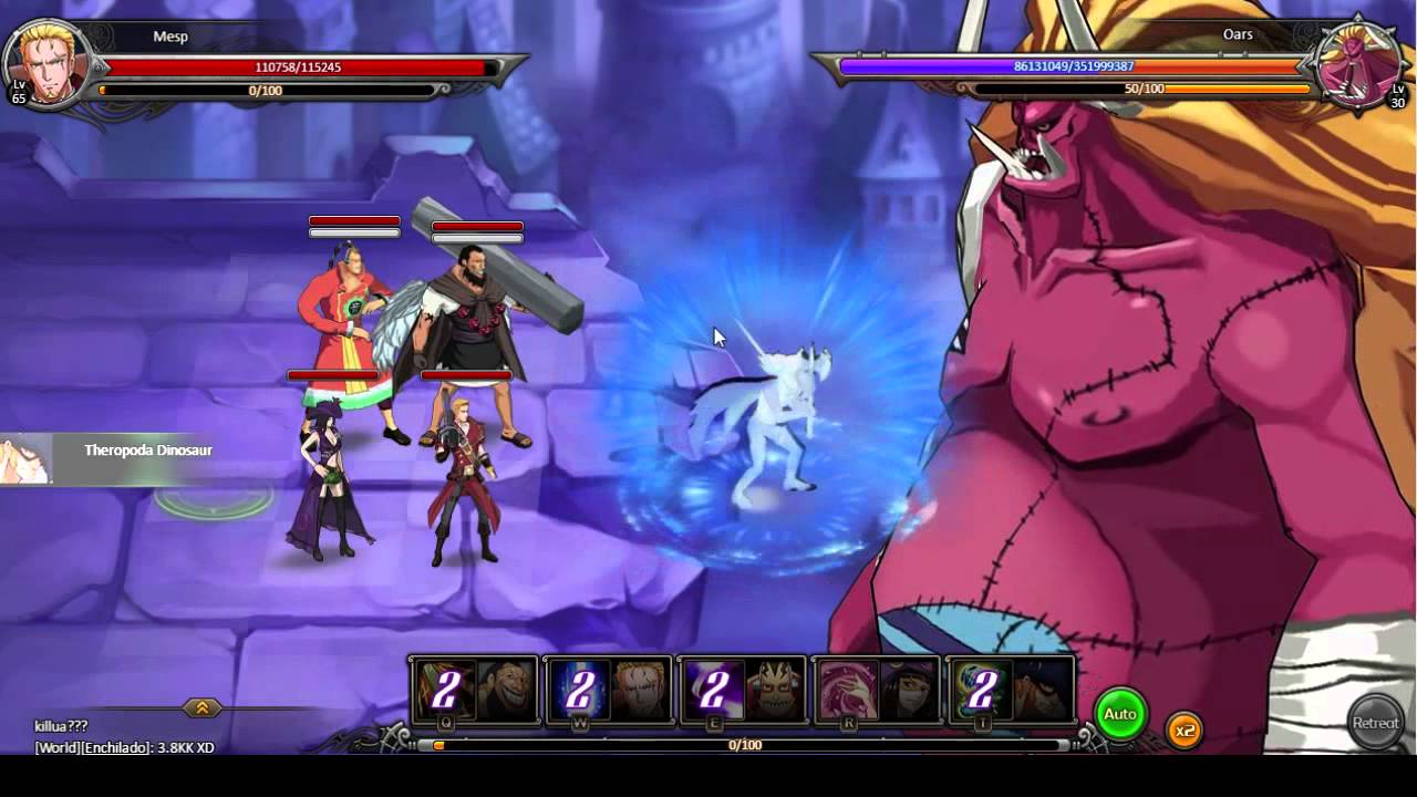 One Piece Online 2, Devil Oars boss. - YouTube