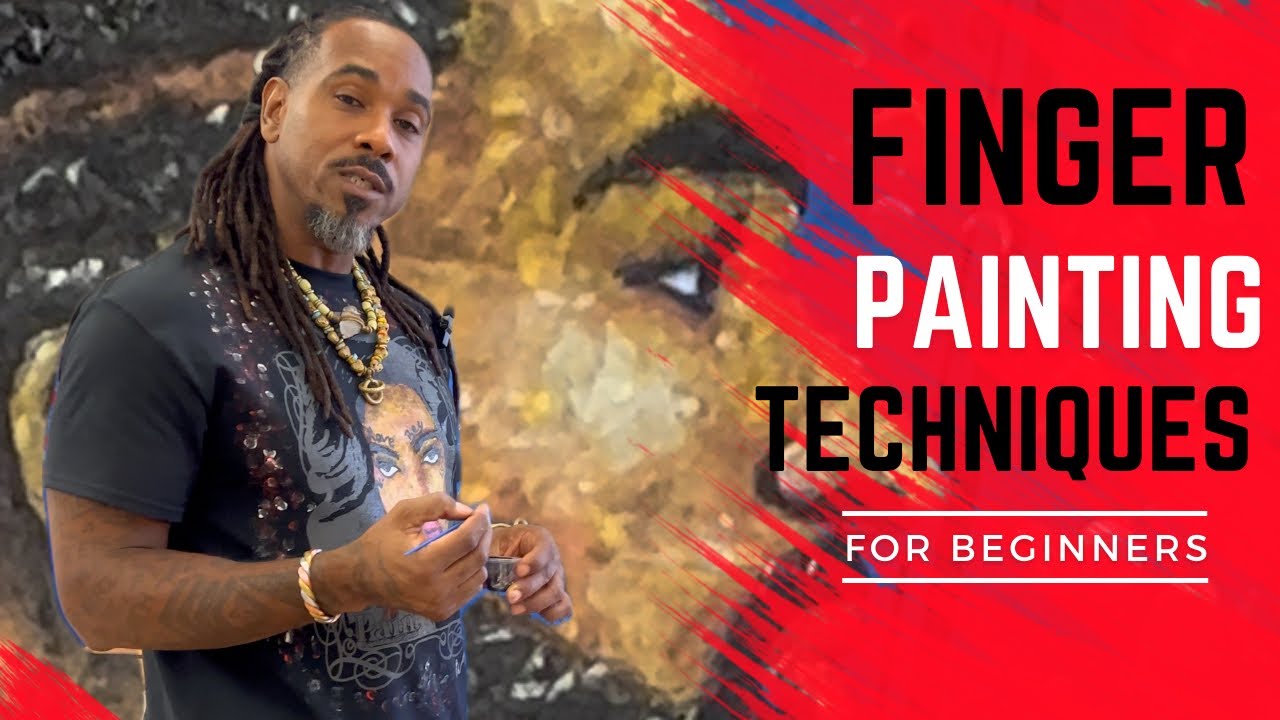 Finger-Painting techniques for Print-N-Paint - YouTube