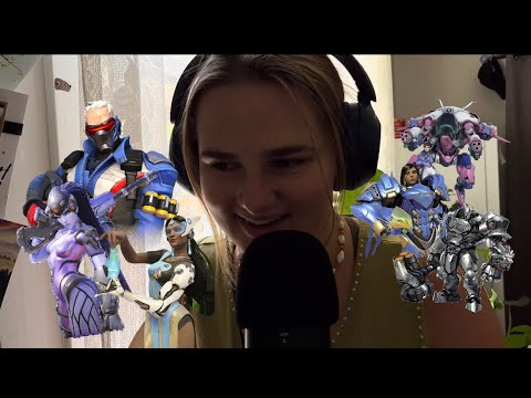 ASMR Whispering Overwatch Voice lines - Relaxing Whispers - YouTube