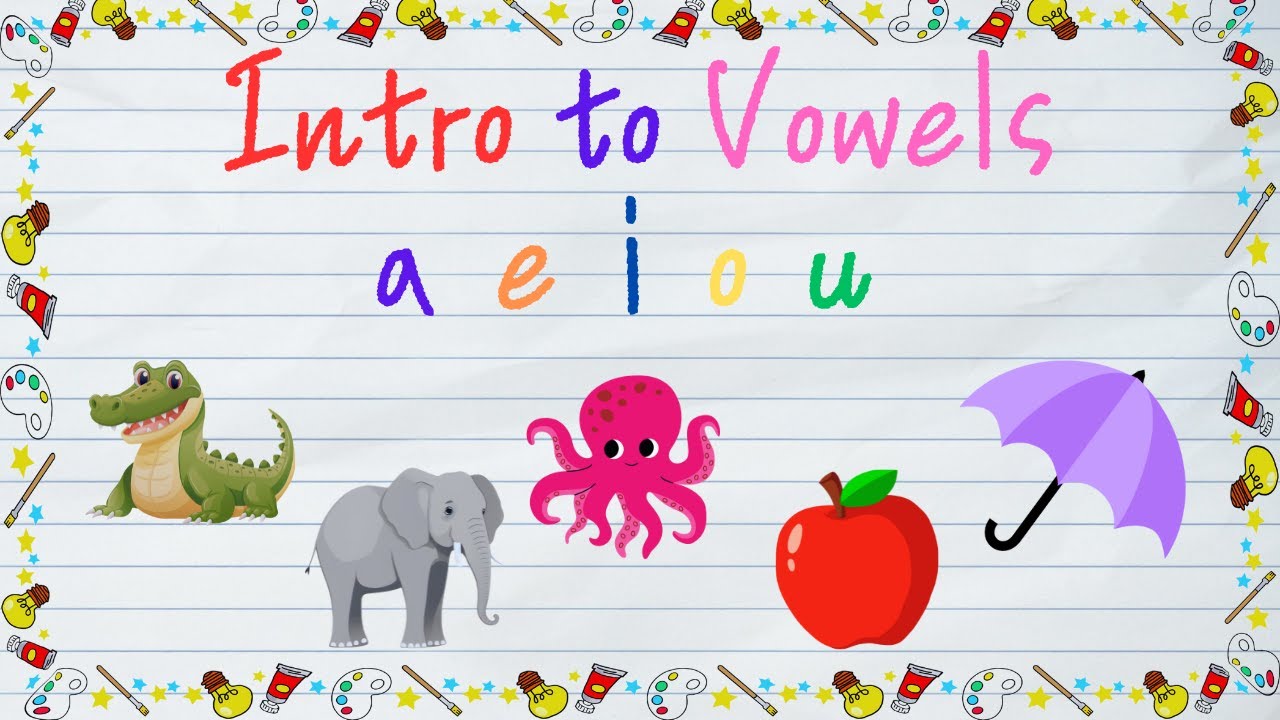 The Vowel Song! A, E, I, O, U – Fun Phonics Learning for Kids! #reading ...