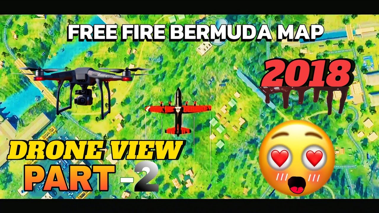 Free Fire Bermuda Map in Drone View 😍 | Hiden Places Revealed 😱 | Free ...