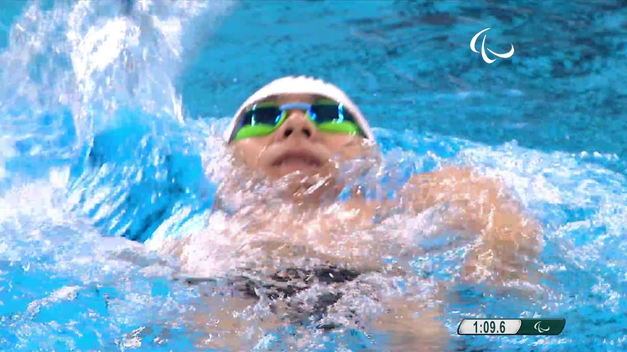Swimming | Men's 100m Backstroke S2 heat 1 | Rio 2016 Paralympic Games ...