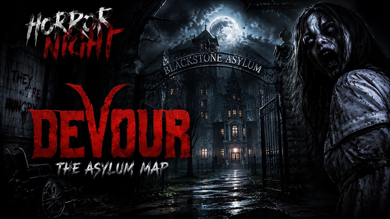 Horror Night | DEVOUR | The Asylum Map " Το Άσυλο και η σώας τας φρένας ...
