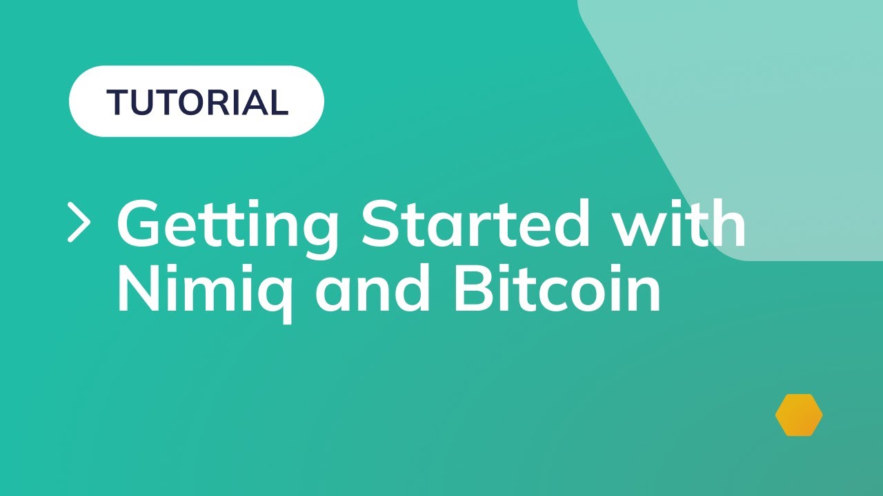 Getting Started with Nimiq and Bitcoin - YouTube