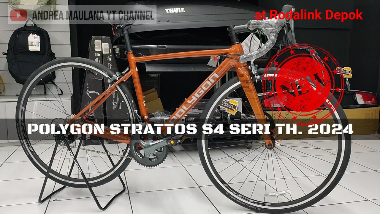 POLYGON STRATTOS S4 SERI TAHUN 2024 | ROAD BIKE ENDURANCE - YouTube