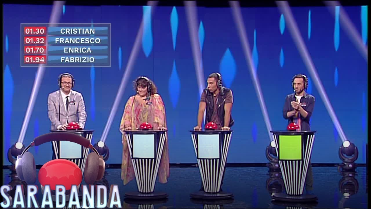 Sarabanda, seconda puntata - Spaccasecondo per sdifanti - YouTube
