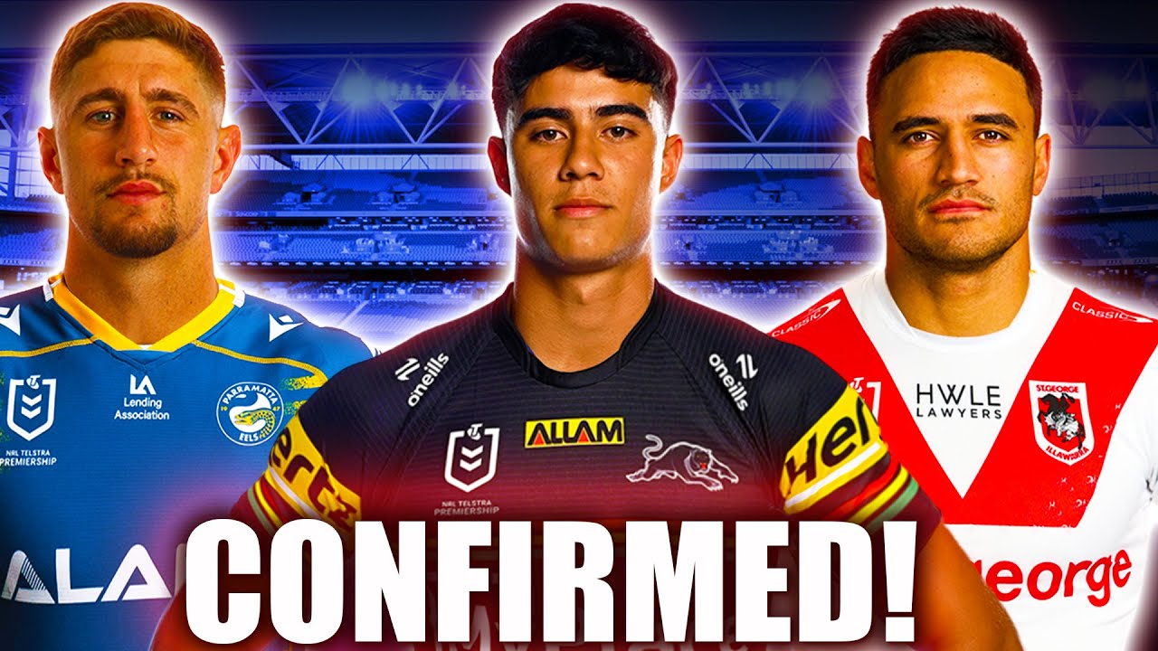 CONFIRMED! 2025 Officially Contracted NRL Signings - YouTube