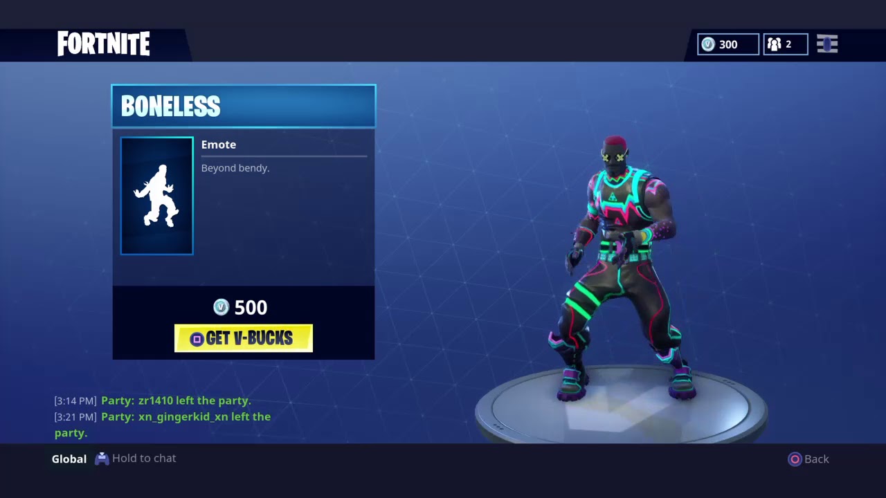 Fortnite -NEW boneless DANCE(EPIC GAMEPLAY) - YouTube