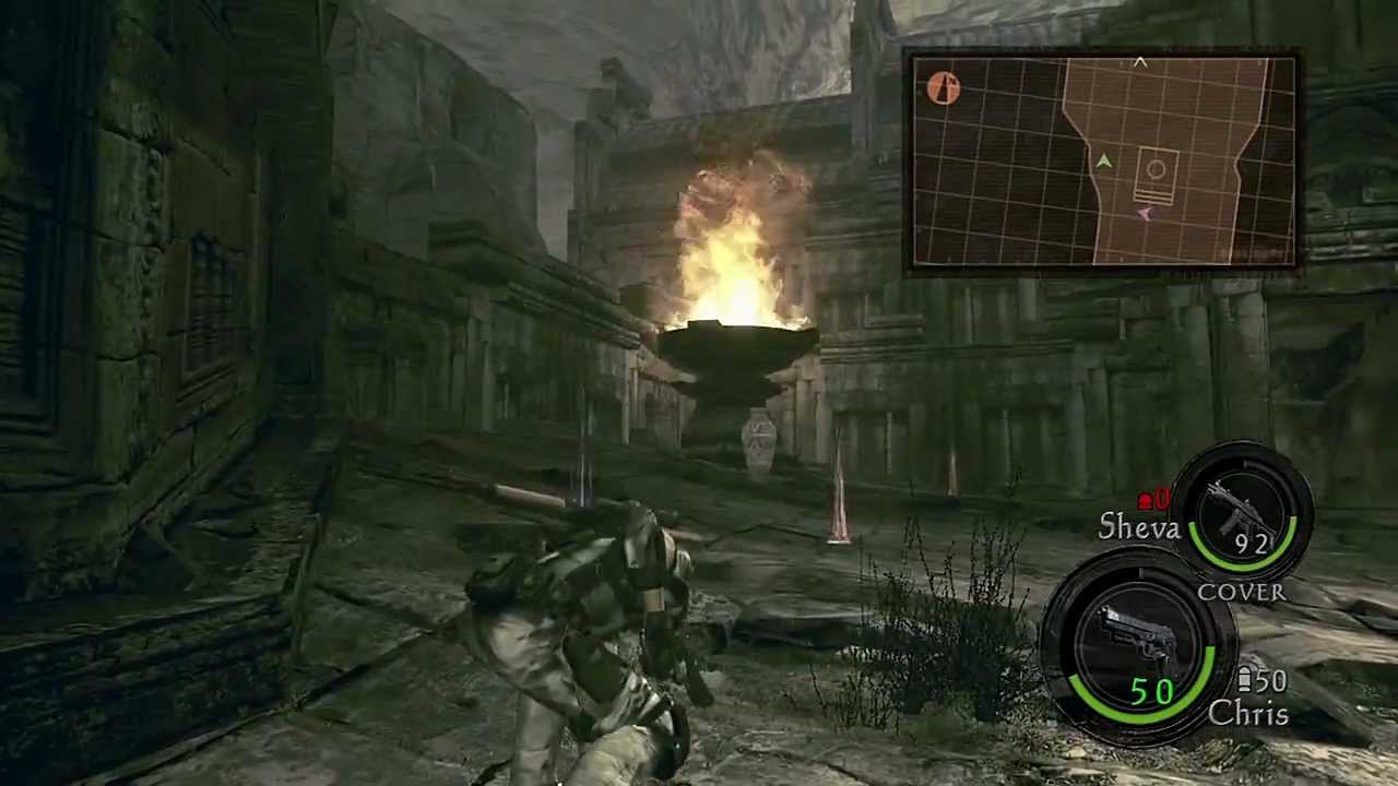 Resident Evil 5 Walkthrough Part 9 ( Veteran Chapter 4-1 ) - YouTube