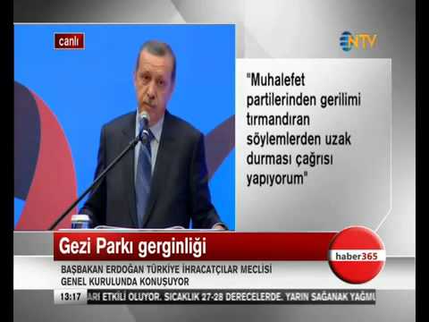 Tayyip Erdoğan:):):)  Biz Gerekirse 1 Milyon Kişiyi Toplarız Taksim Gezi Parkı