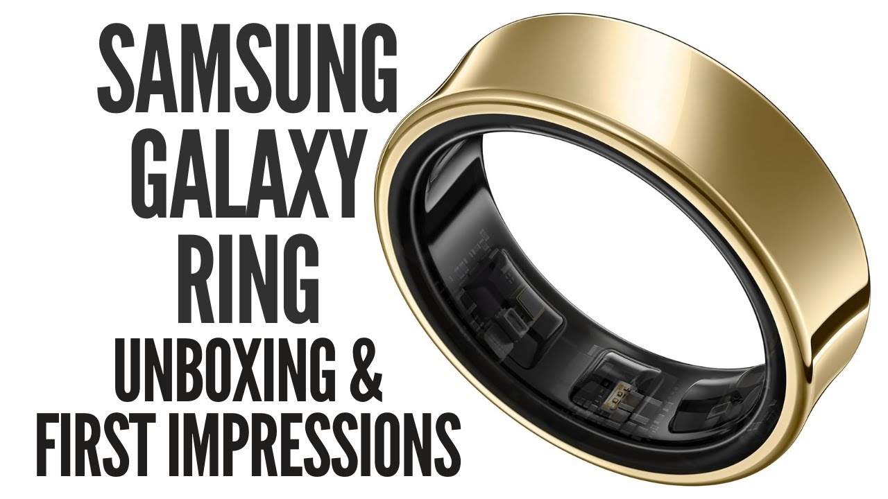 Samsung Galaxy Ring unboxing & First Impressions - YouTube