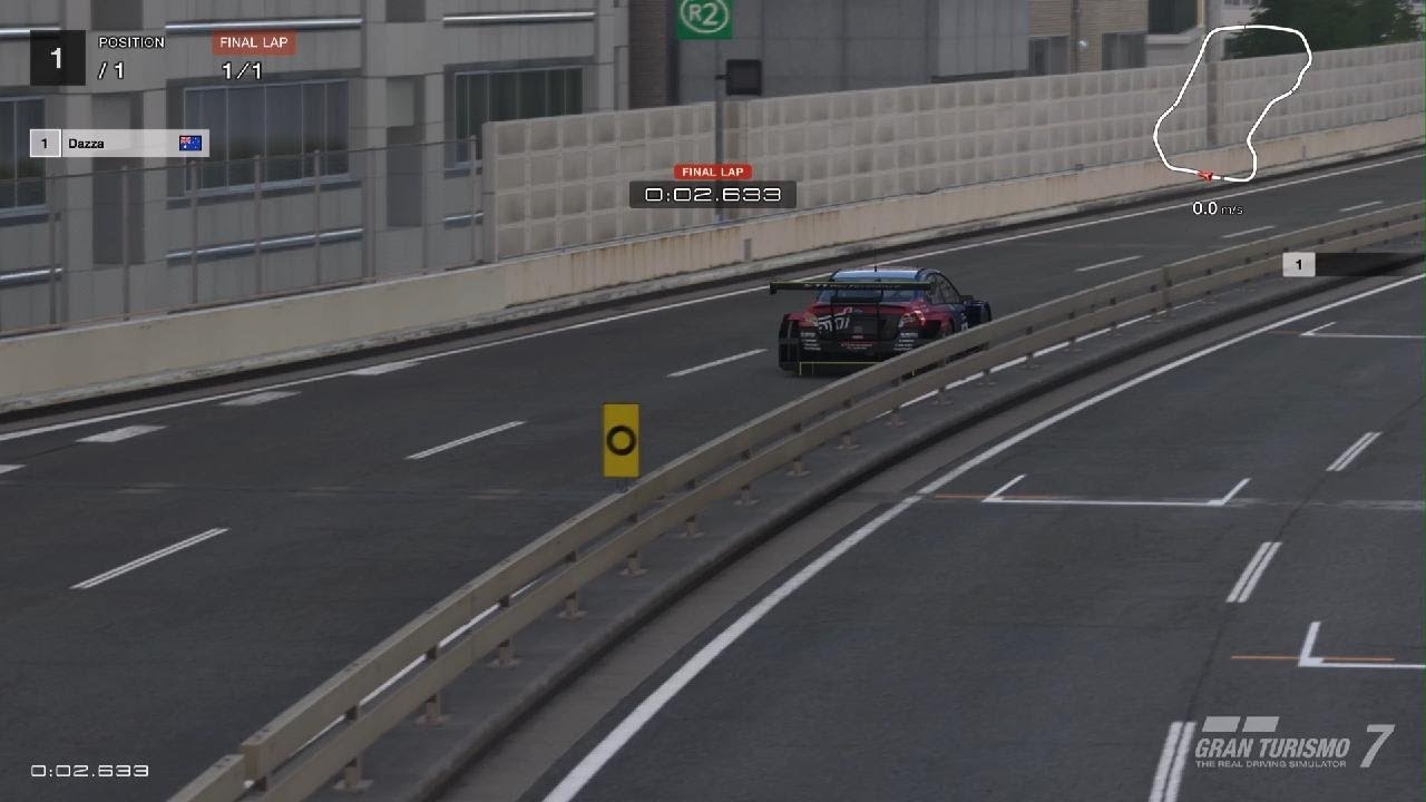 GT7 Gold circuit experience lap at Tokyo Expressway - Central Clockwise ...